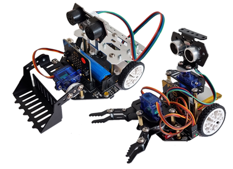 Kit Extension for mbRobot and Maqueen Plus | TigerJython